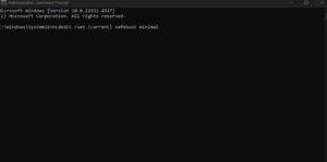 How to Boot Into Safe Mode Using Command Prompt - TopDailyBlog
