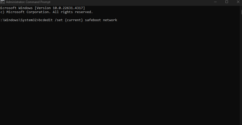How To Boot Into Safe Mode Using Command Prompt